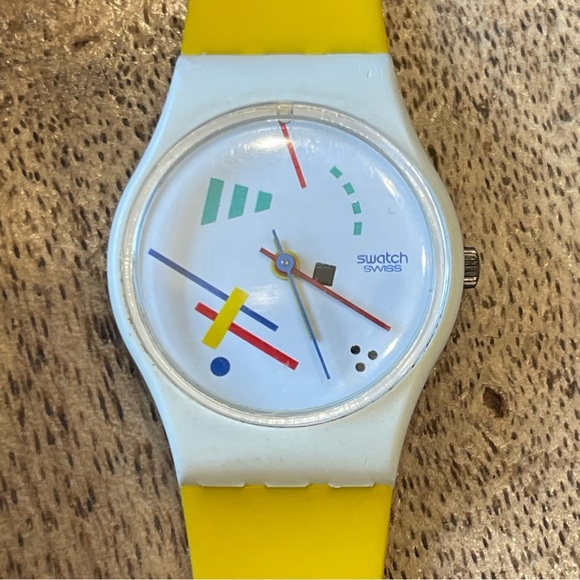 Swatch | Accessories | 986 Vintage Ladies Swatch Watch Vasily Lw111 ...